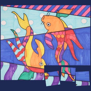 Printable Koi Fish Collaborative Poster | Great SEL or Calming Corner ...