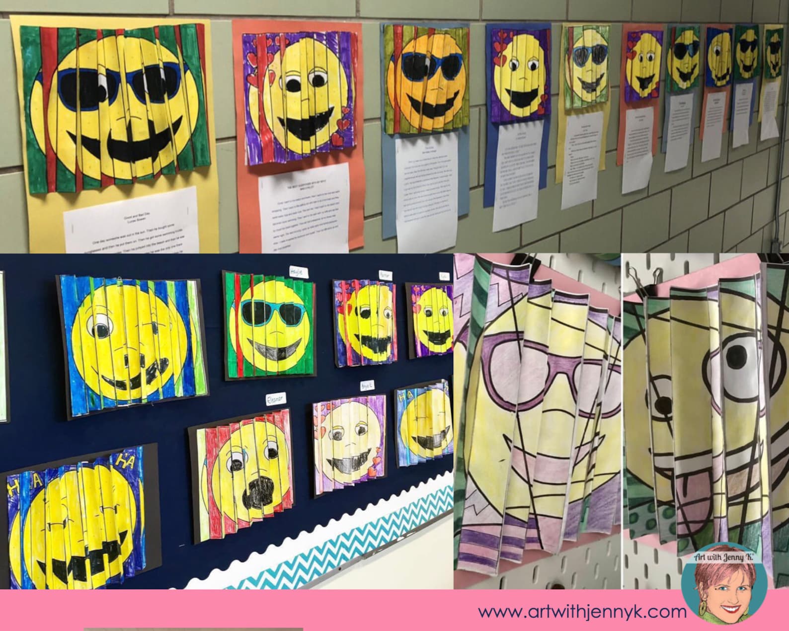 Emoji Agamograph Printables + Writing Prompts | Fun Back to School Art ...