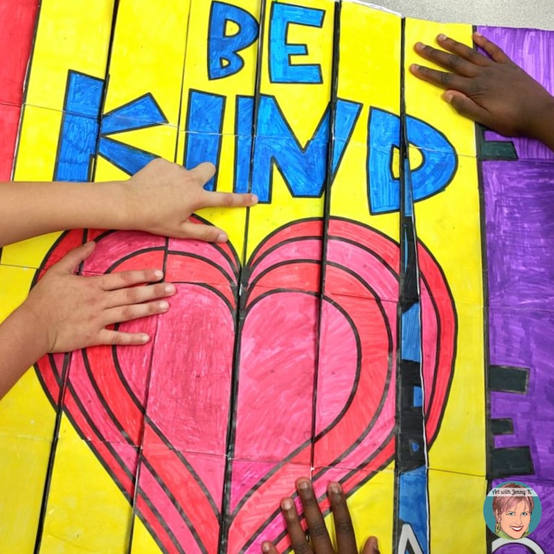 Be Kind Poster - Etsy