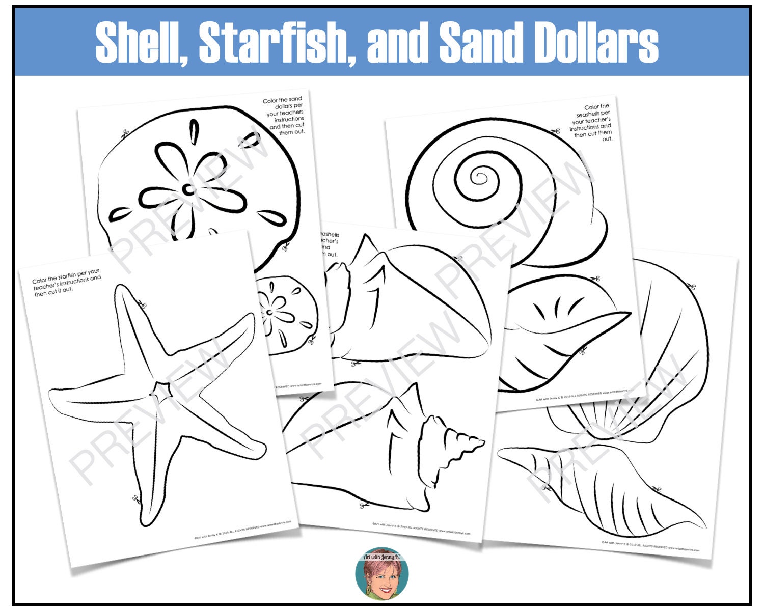 Printable Summer Bucket List Collaborative Tessellation Craft Project ...