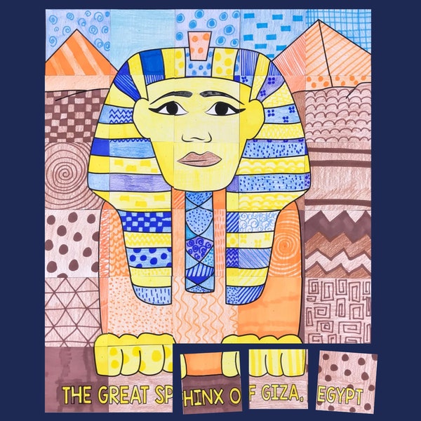 Egyptian Sphinx Craft - Etsy UK