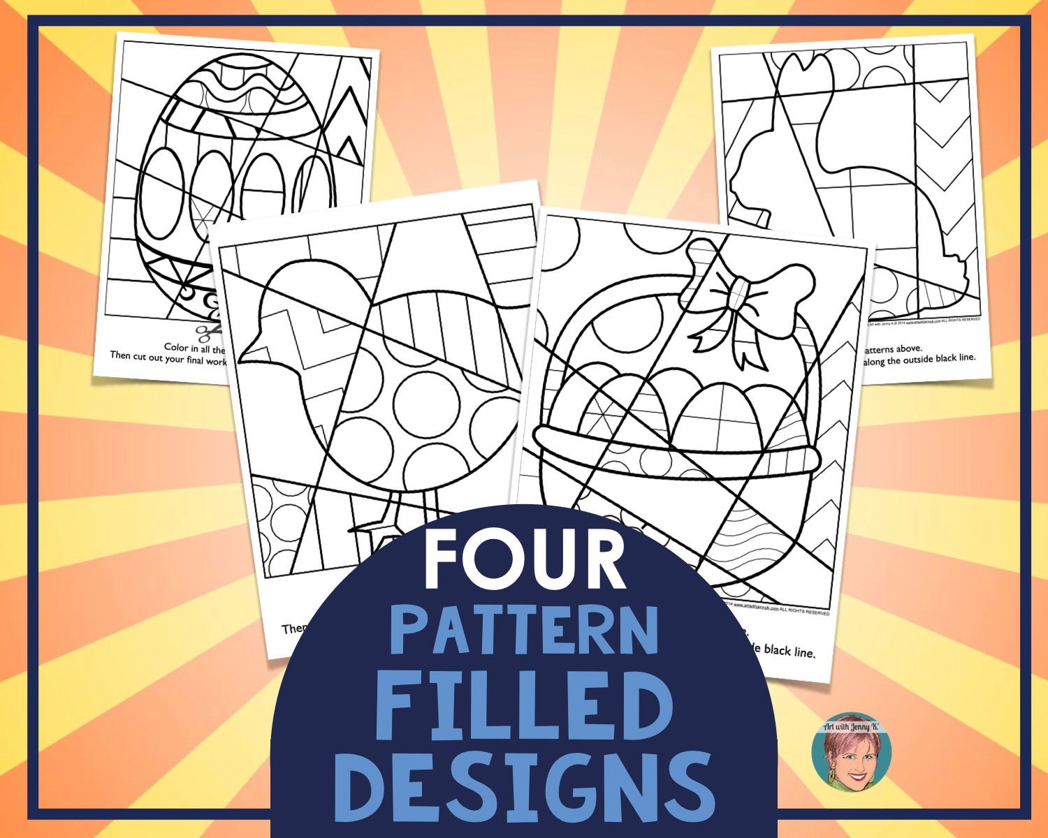Printable Easter Coloring Pages | Fun Easter Arts and Crafts Activity ...
