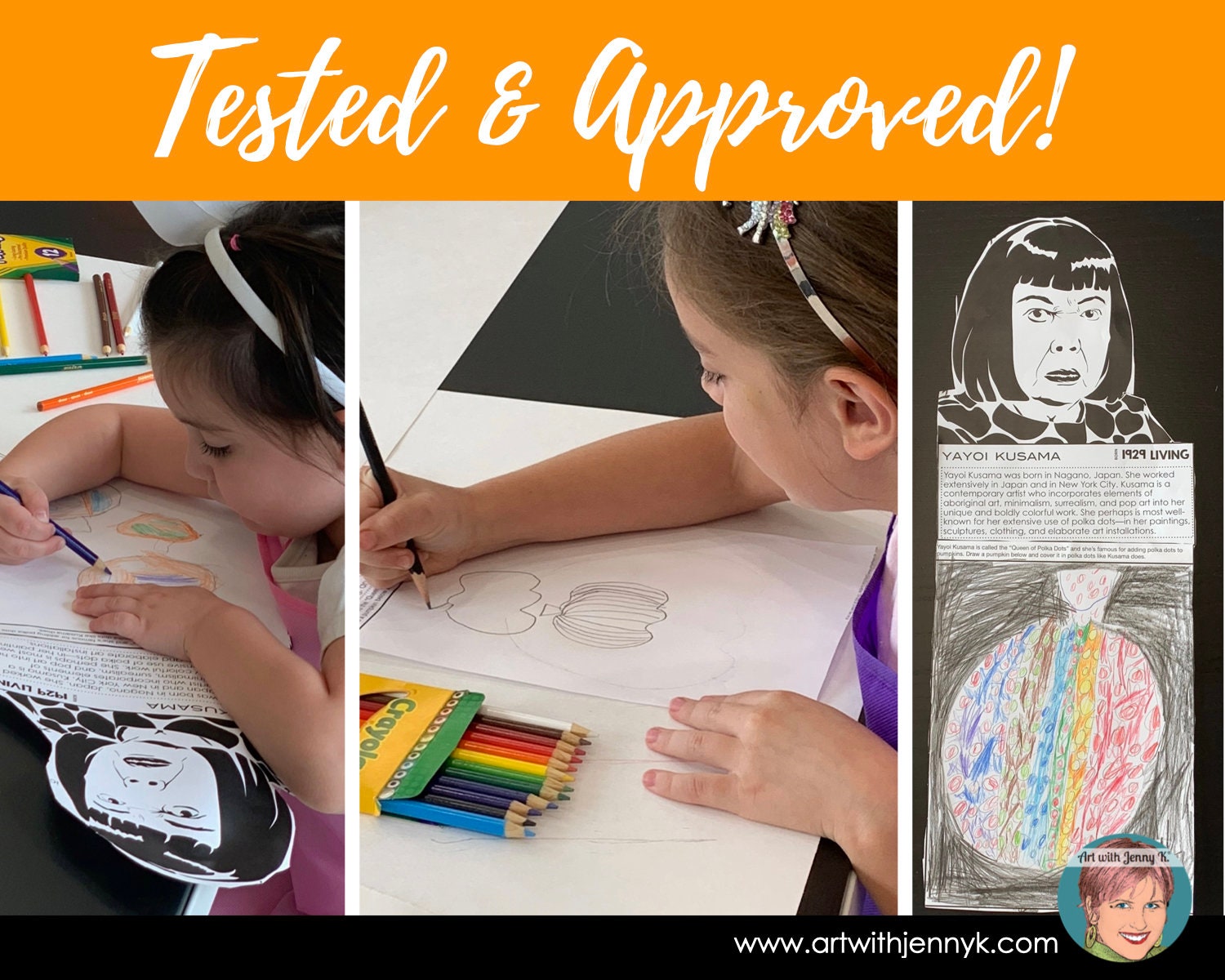 Meet the Master Artist: Yayoi Kusama Fun Art History Activity Lesson ...