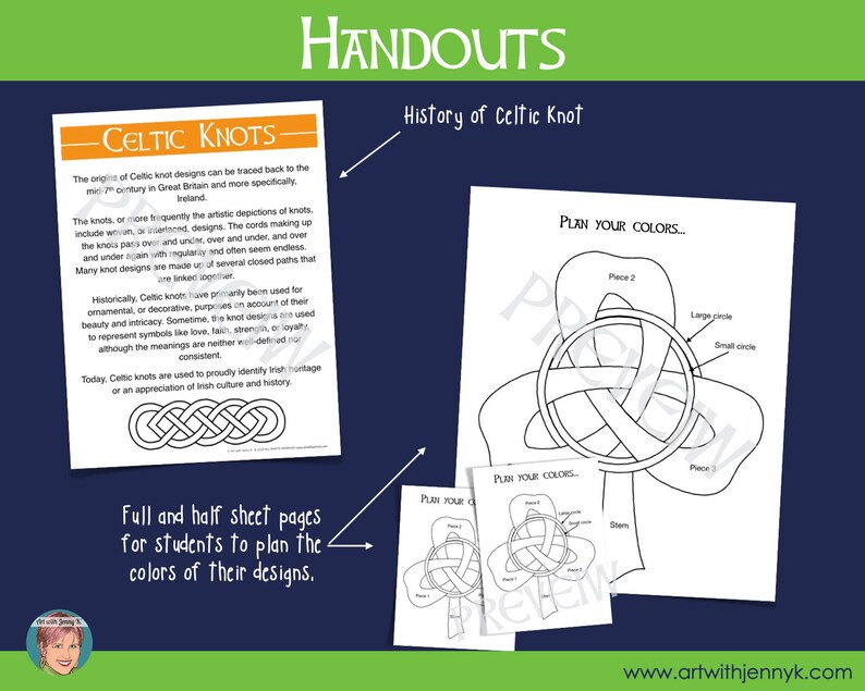 Shamrock Celtic Knot Paper Craft Printable | Fun, Unique St. Patrick's ...