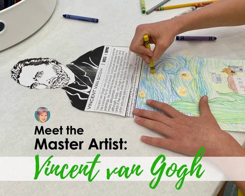 Meet the Master Artist: Vincent Van Gogh | Fun Art History Activity ...