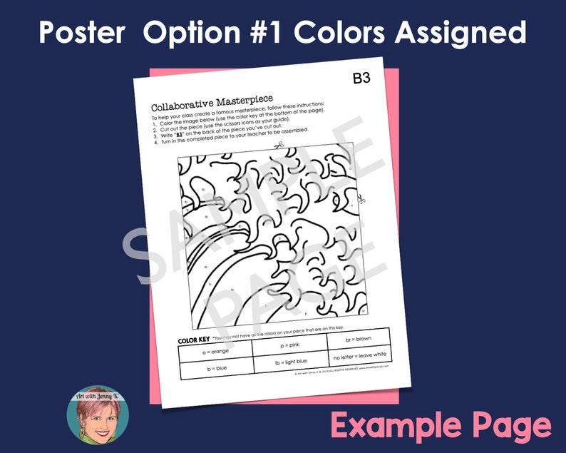 Printable "the Great Wave off Kanagawa" by Hokusai Collaborative Poster ...