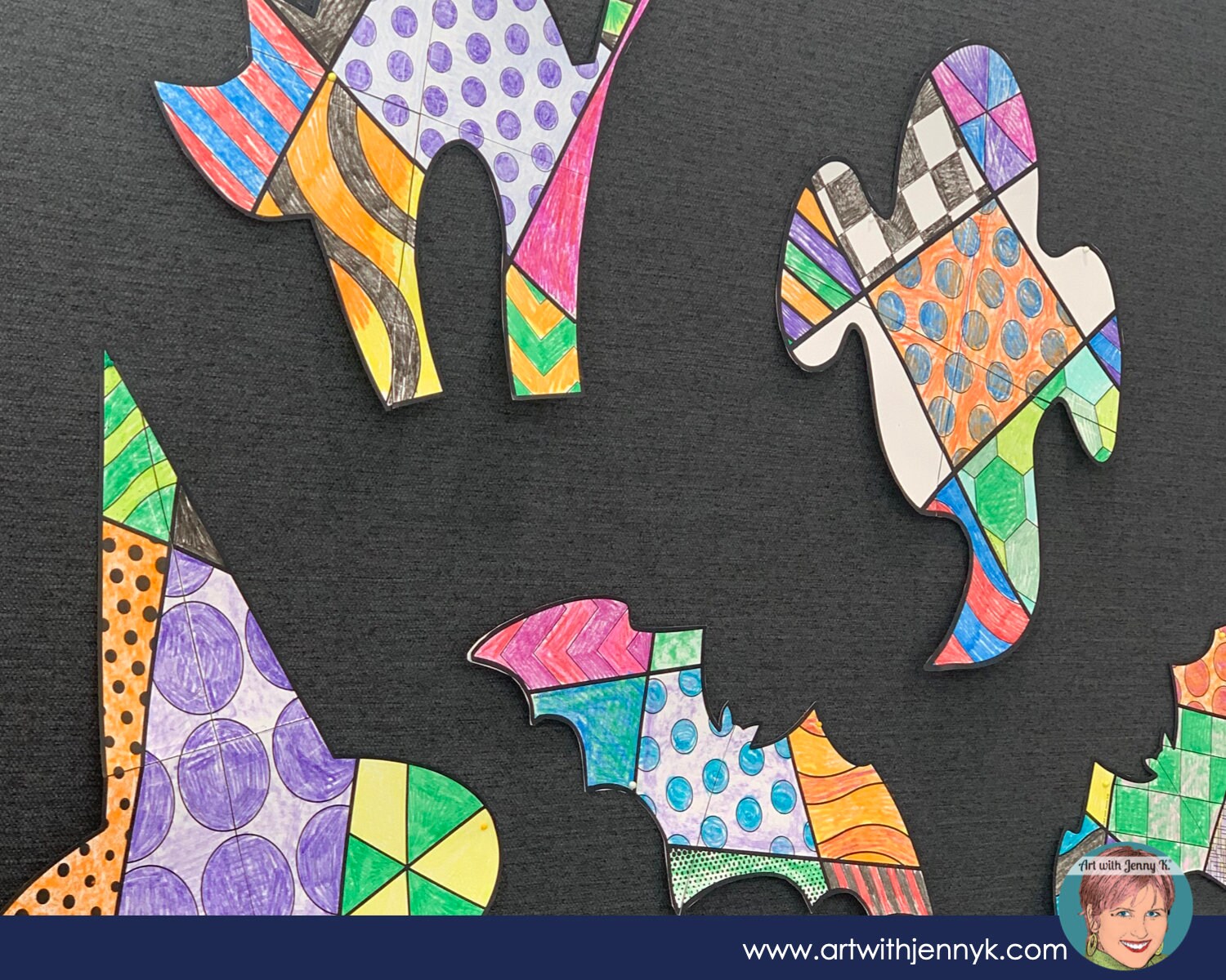 Printable Halloween Coloring Table Posters Great Bulletin Board Display ...