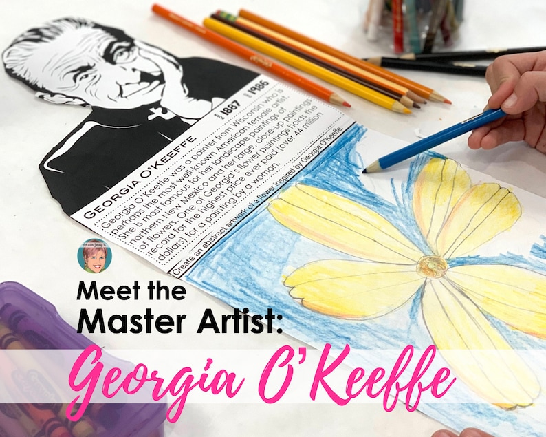 Meet the Master Artist: Georgia O'keeffe | Fun Art History Activity ...