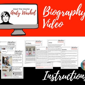 Meet the Master Artist: Andy Warhol | Fun Art History Activity Lesson ...