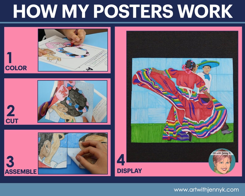 Printable Hispanic Heritage Month Collaboration Poster Activity for ...