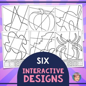 Printable "pop Art" Halloween Coloring Pages + Writing | No Prep ...