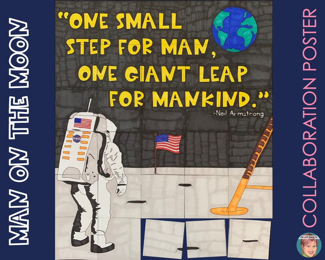 Printable Apollo 11 NASA Moon Landing (space History) Collaborative ...