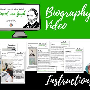 Meet the Master Artist: Vincent Van Gogh | Fun Art History Activity ...