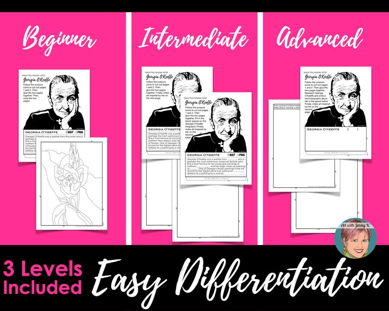 Meet the Master Artist: Georgia O'keeffe | Fun Art History Activity ...