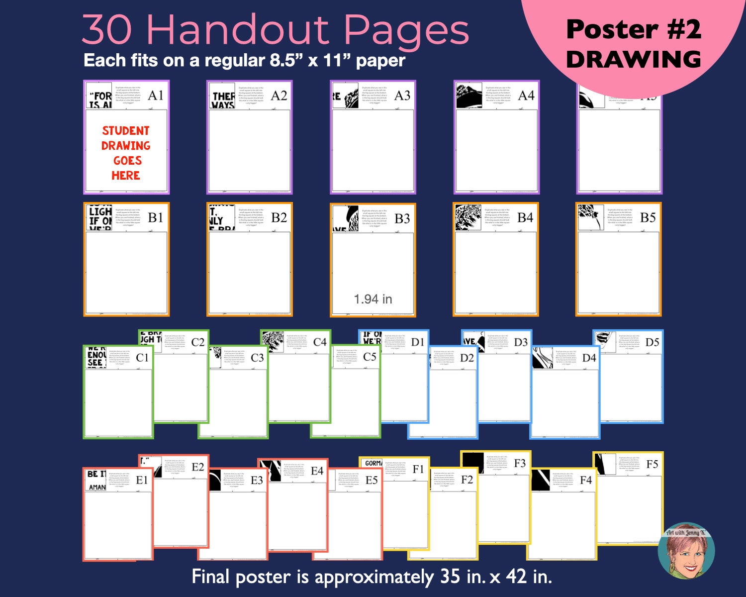 Printable Amanda Gorman Collaboration Coloring Poster | Meaningful Art ...