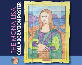 Printable Starry Night by Vincent Van Gogh Classroom Collaboration ...