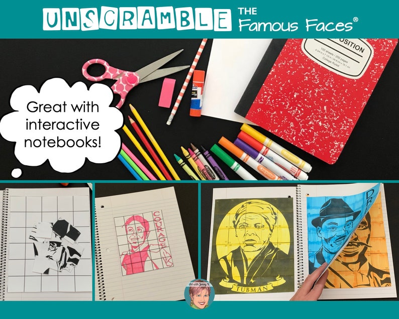 Printable Black History Month Activity for Kids | Unscramble the Famous ...