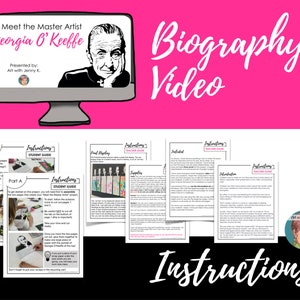 Meet the Master Artist: Georgia O'keeffe | Fun Art History Activity ...