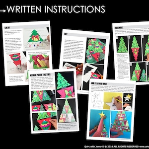 Printable Tessellation Christmas Tree - A Favorite Classroom Arts ...