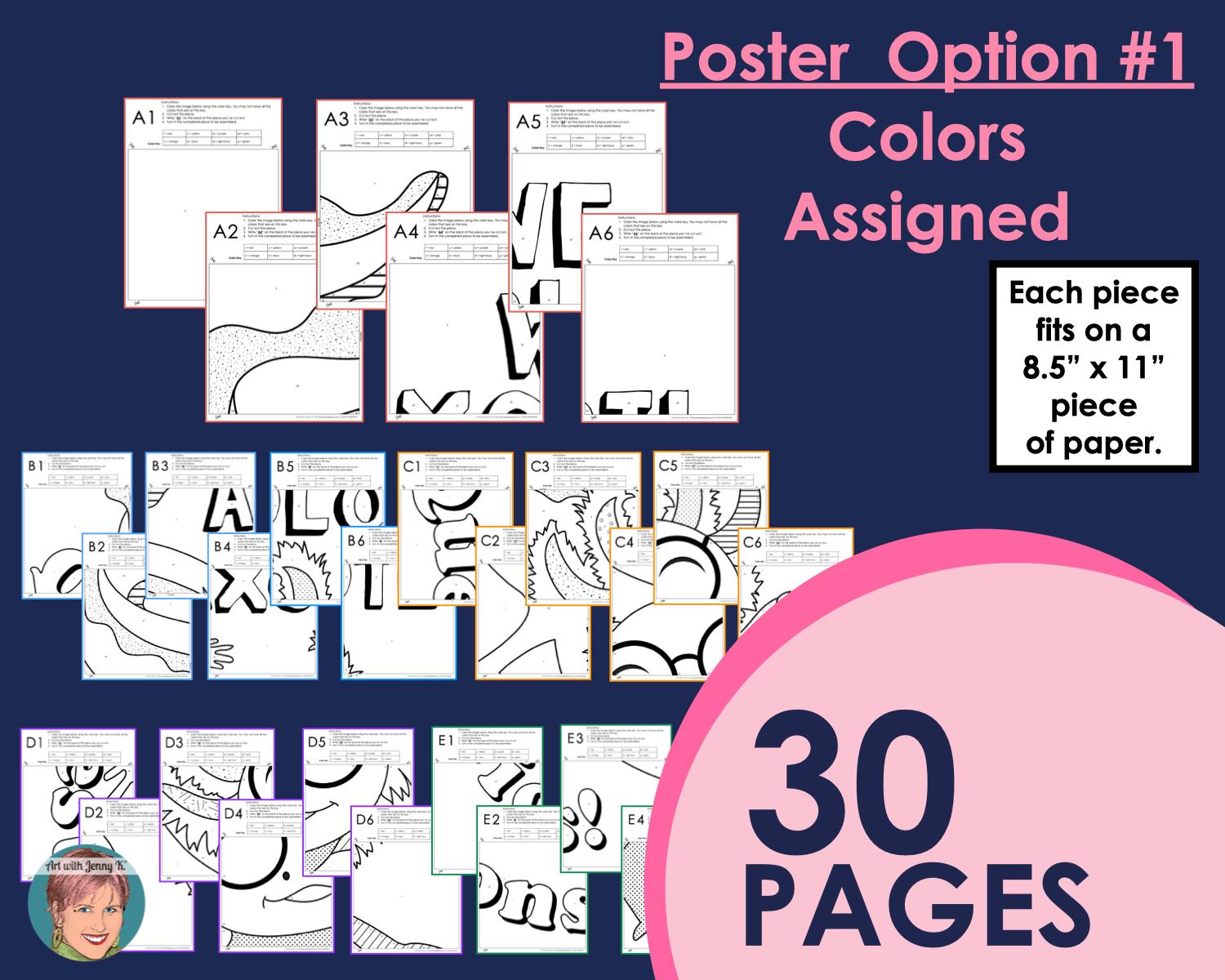 Printable Axolotl Collaboration Poster | "we Axolotl Questions!" | Fun ...