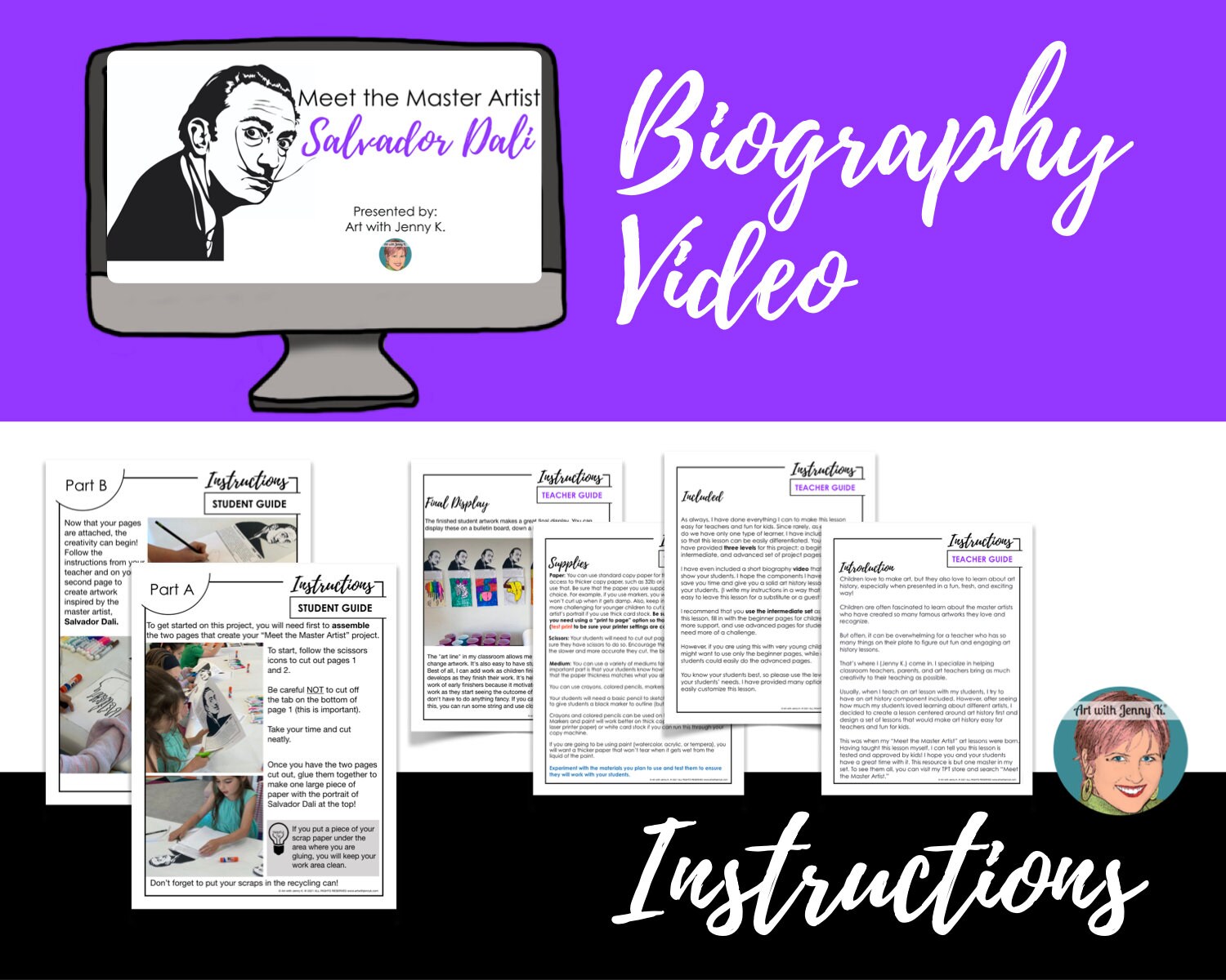 Meet the Master Artist: Salvador Dali | Fun Art History Activity Lesson ...