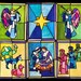 Printable "stained Glass" Nativity Scene COLORING Pages Set | Christian ...