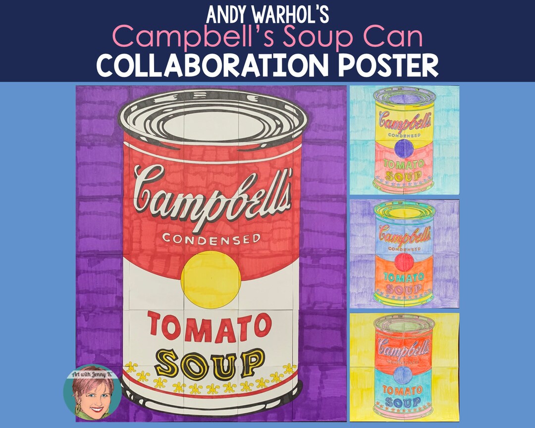 Printable "campbell's Soup Cans" by Andy Warhol Collaboration ...