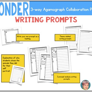 WONDER by RJ Palacio Printable 3-way Collaboration Agamograph Poster ...