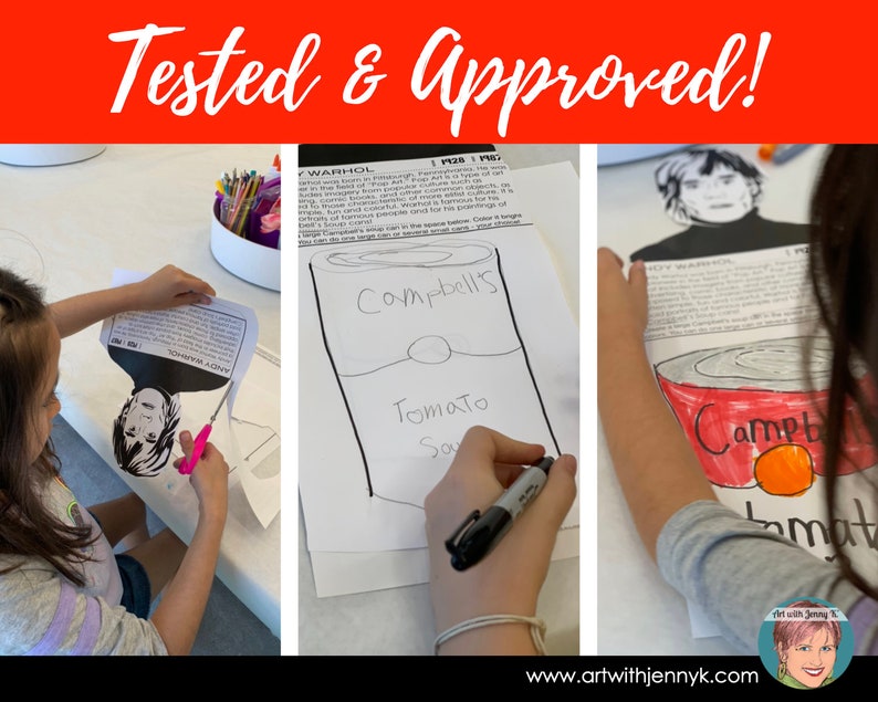 Meet the Master Artist: Andy Warhol | Fun Art History Activity Lesson ...