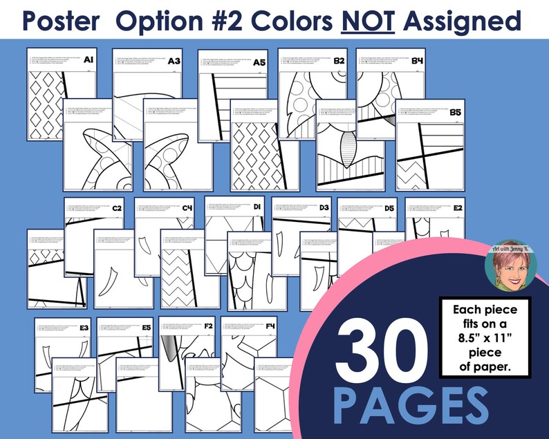 Printable Pop Art Owl Collaborative Poster | Fun "give a Hoot" Activity ...