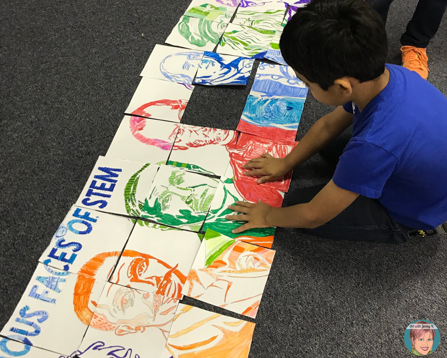 Printable Famous Faces of STEAM Collaborative Poster | Inspirational ...