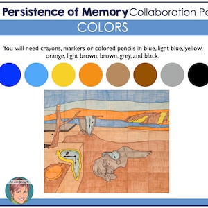 Printable "the Persistence of Memory" by Salvador Dali Collaboration ...