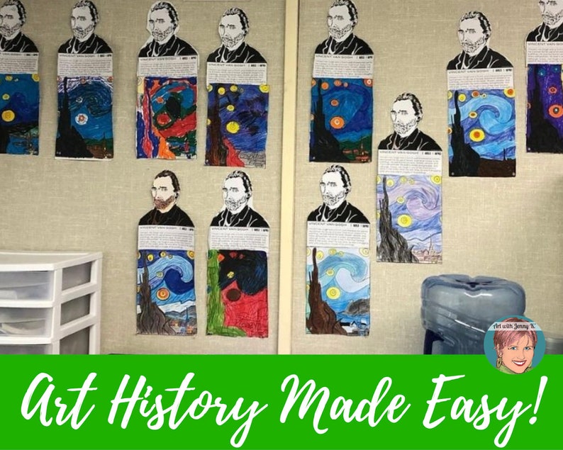 Meet the Master Artist: Vincent Van Gogh | Fun Art History Activity ...