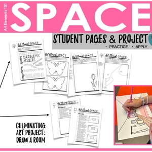 Art Elements 101 Unit 4: SPACE | Printable Art Lessons for Kids | Art ...