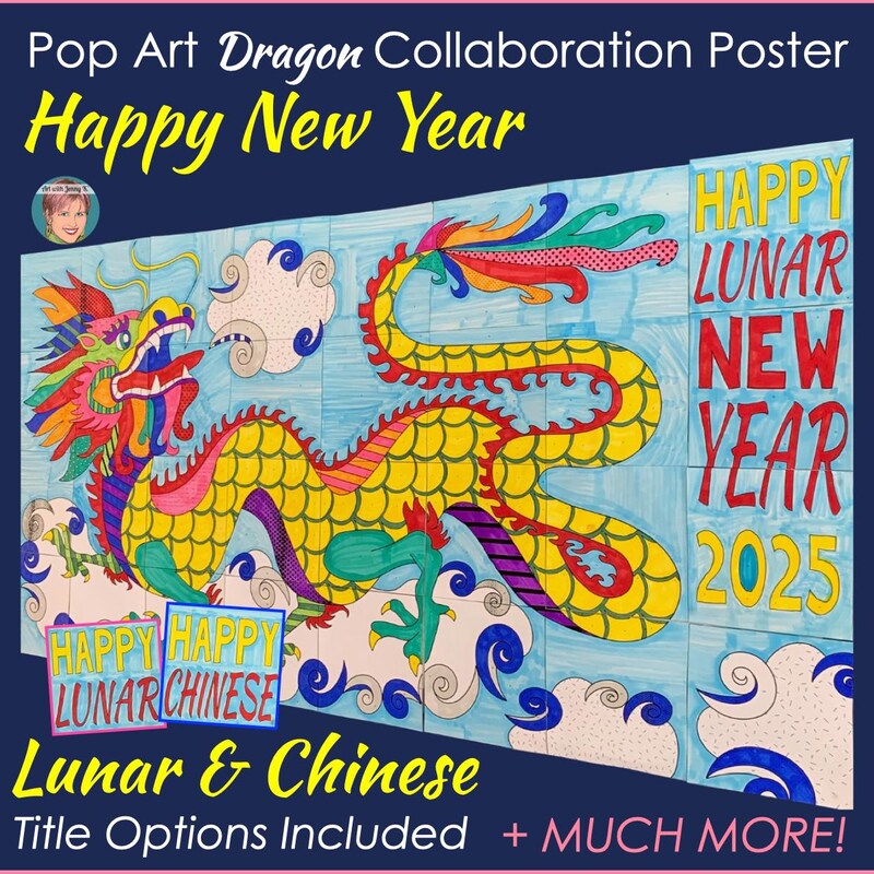 Lunar New Year Poster - Etsy