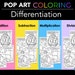 Easter Themed Color by Number Math Fact Review Coloring Pages | Fun ...
