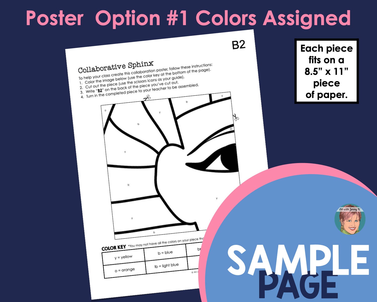 Printable the Great Sphinx of Giza, Egypt Collaborative Poster | Fun ...