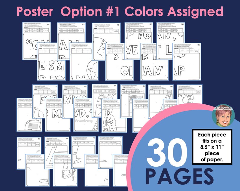 Printable Apollo 11 NASA Moon Landing (space History) Collaborative ...