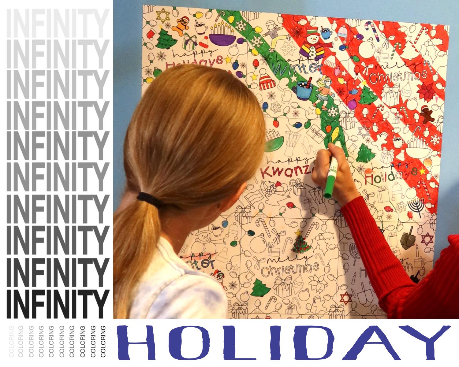 Printable “infinity” Coloring Pages for Christmas and the Winter ...