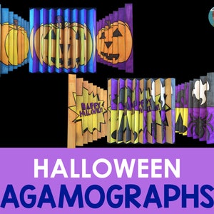 Thanksgiving, Halloween, and Fall Agamograph Art Craft – Printable ...