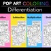 Printable Summer-themed Math Fact Review Coloring Pages | Fun Art ...