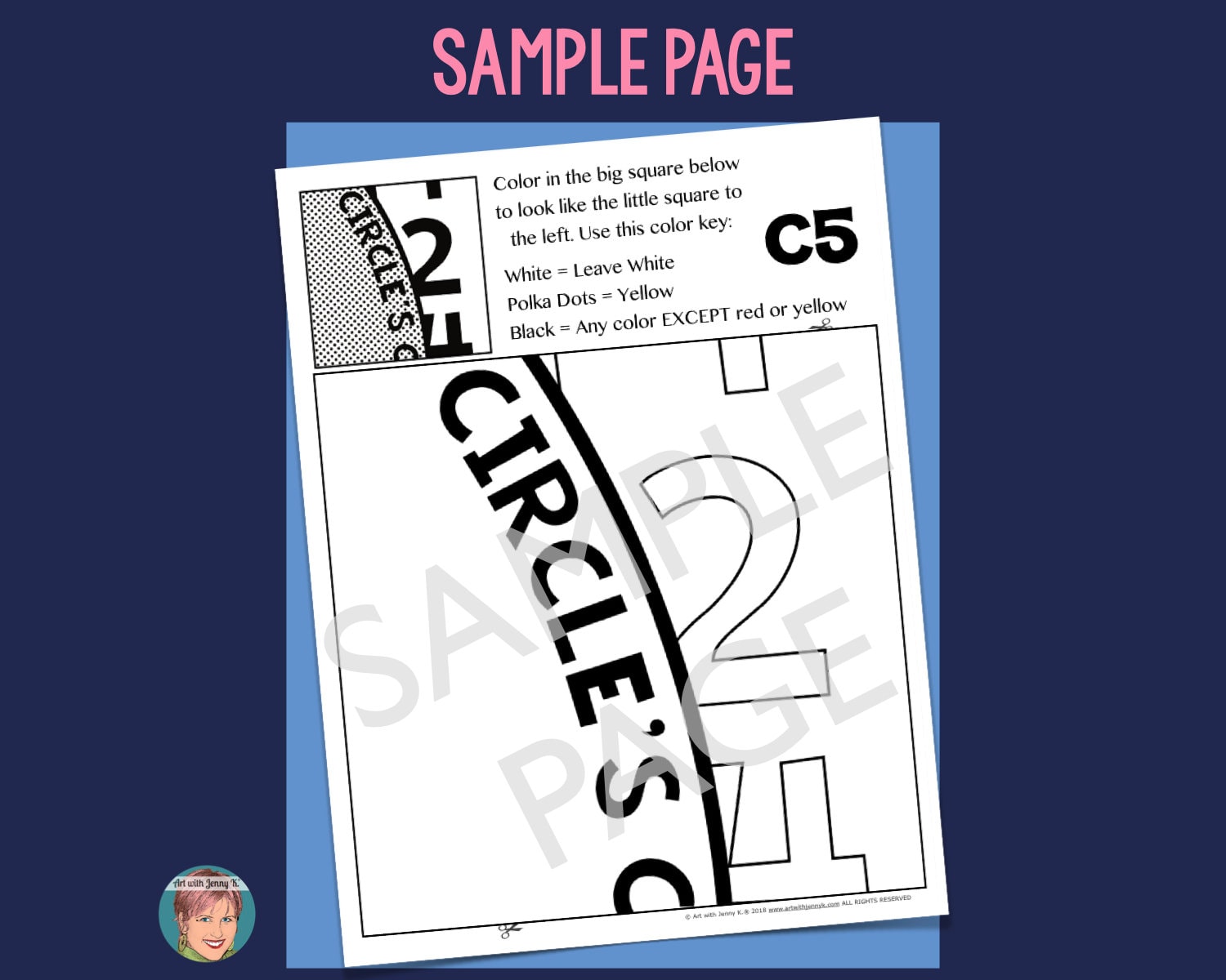 Printable Pi Day Classroom Collaboration Poster | Fun Pi Day Coloring ...