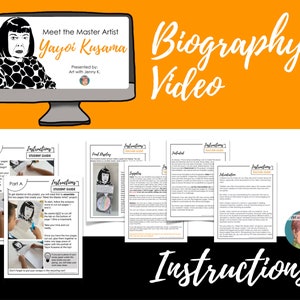 Meet the Master Artist: Yayoi Kusama Fun Art History Activity Lesson ...