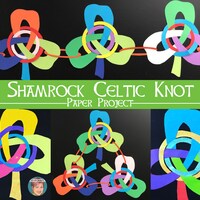 St. Patrick's Day Craft Project for Kids | Celtic Knots Paper Art ...
