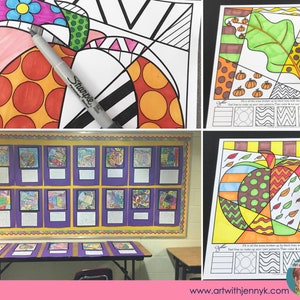 Pop Art Thanksgiving Coloring Pages: Interactive Fall Activity ...