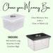 Fully Assembled School Days Keepsake Box Year in Review Memory Tote ...