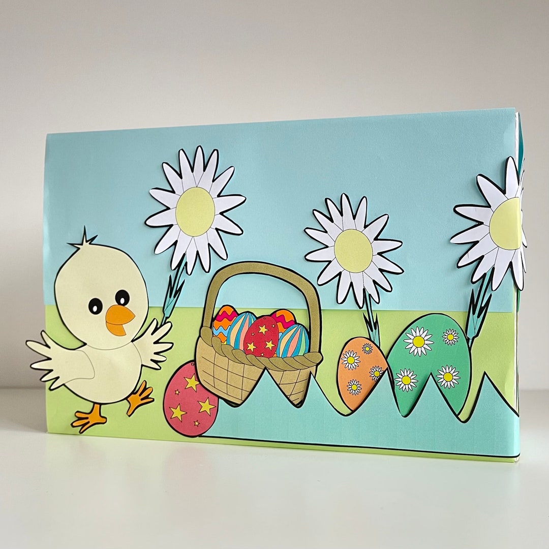 Making an Easter Box / Crafts for Easter / Shoebox Easter - Etsy Australia