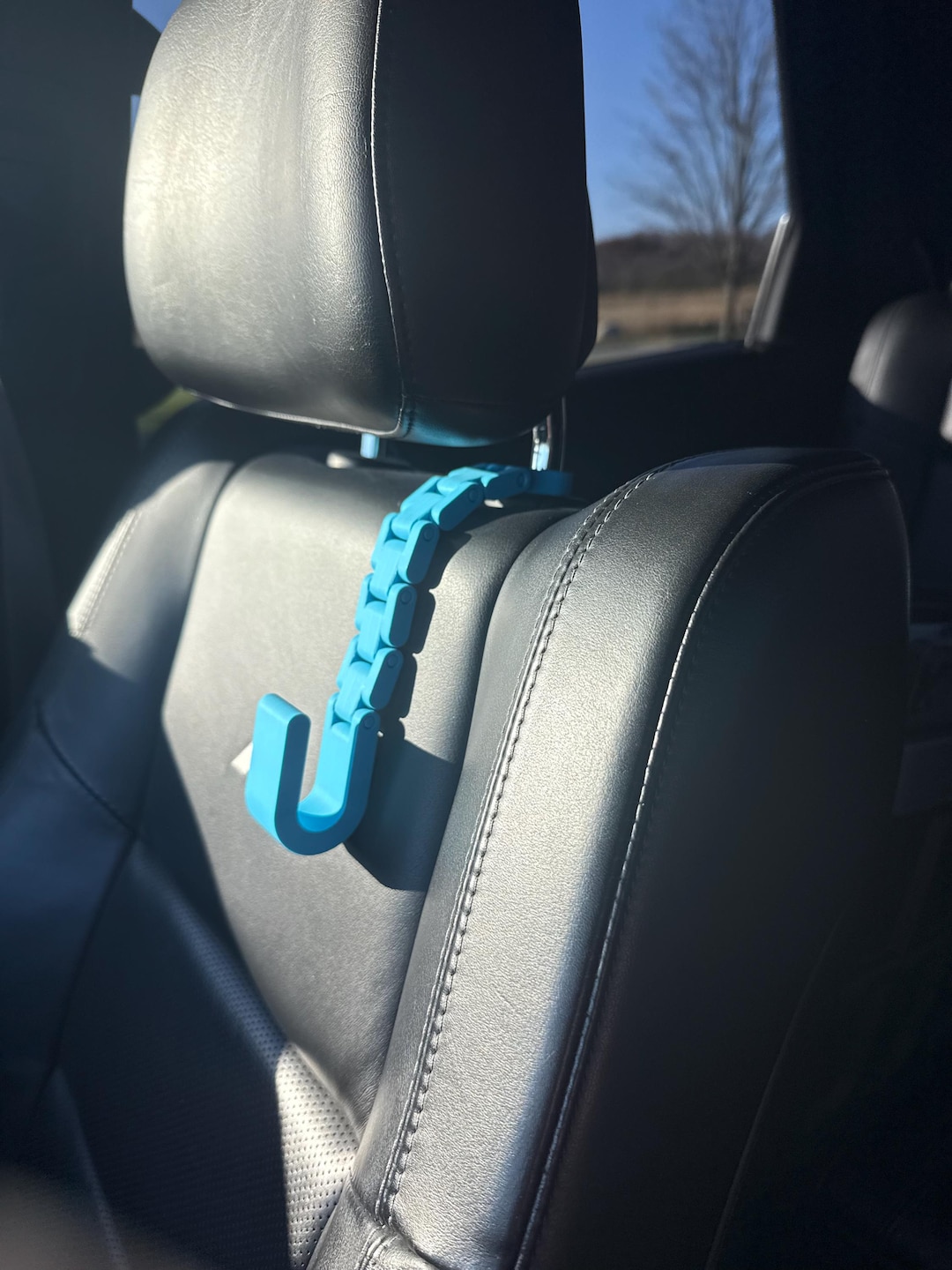 3D Printed Car Headrest Hook | Universal Vehicle Organizer for Purses ...
