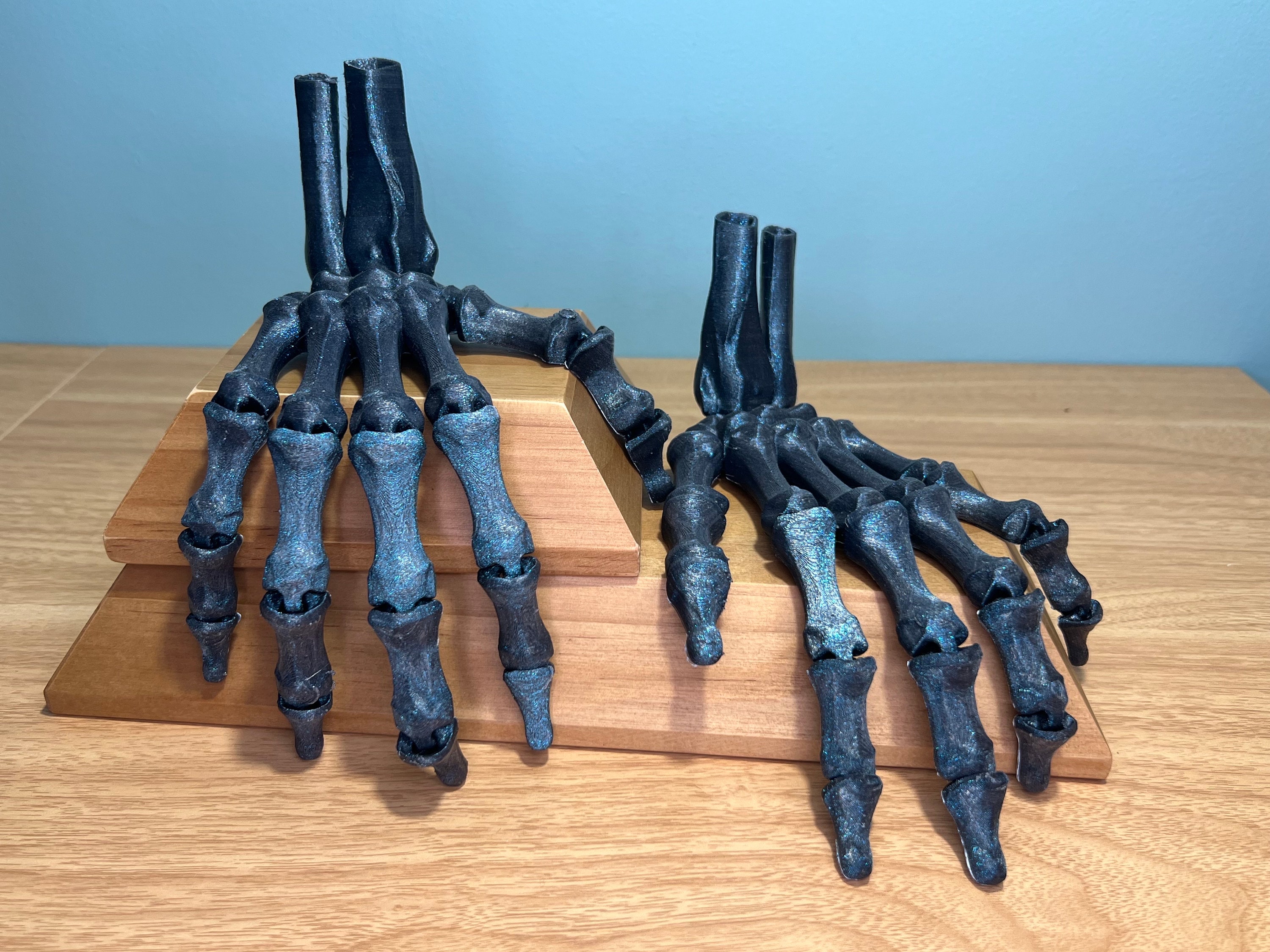 Flexible Skeleton Hands (3D Printed) - Etsy