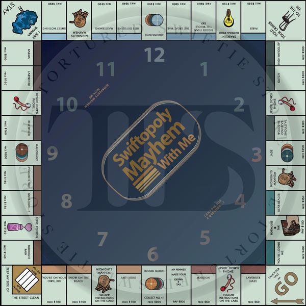Taylor Swify Monopoly - Etsy